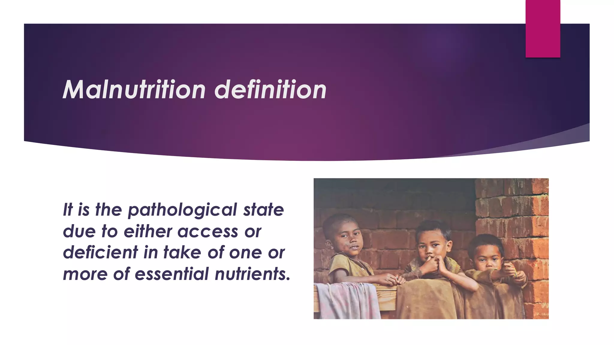 Malnutrition by Neha.pdf | Diseases and Conditions | Medical Health
