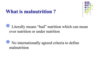 malnutrition in adults in malnutrition lecture.ppt
