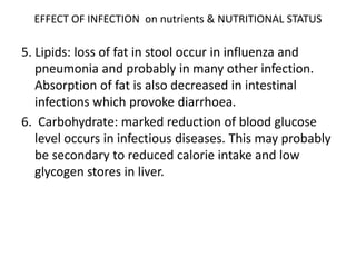 Malnutrition & infection | PPTX