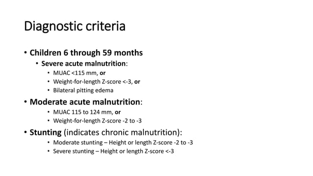Malnutrition in pediatrics | PPTX | Digestive Disorders | Diseases and ...