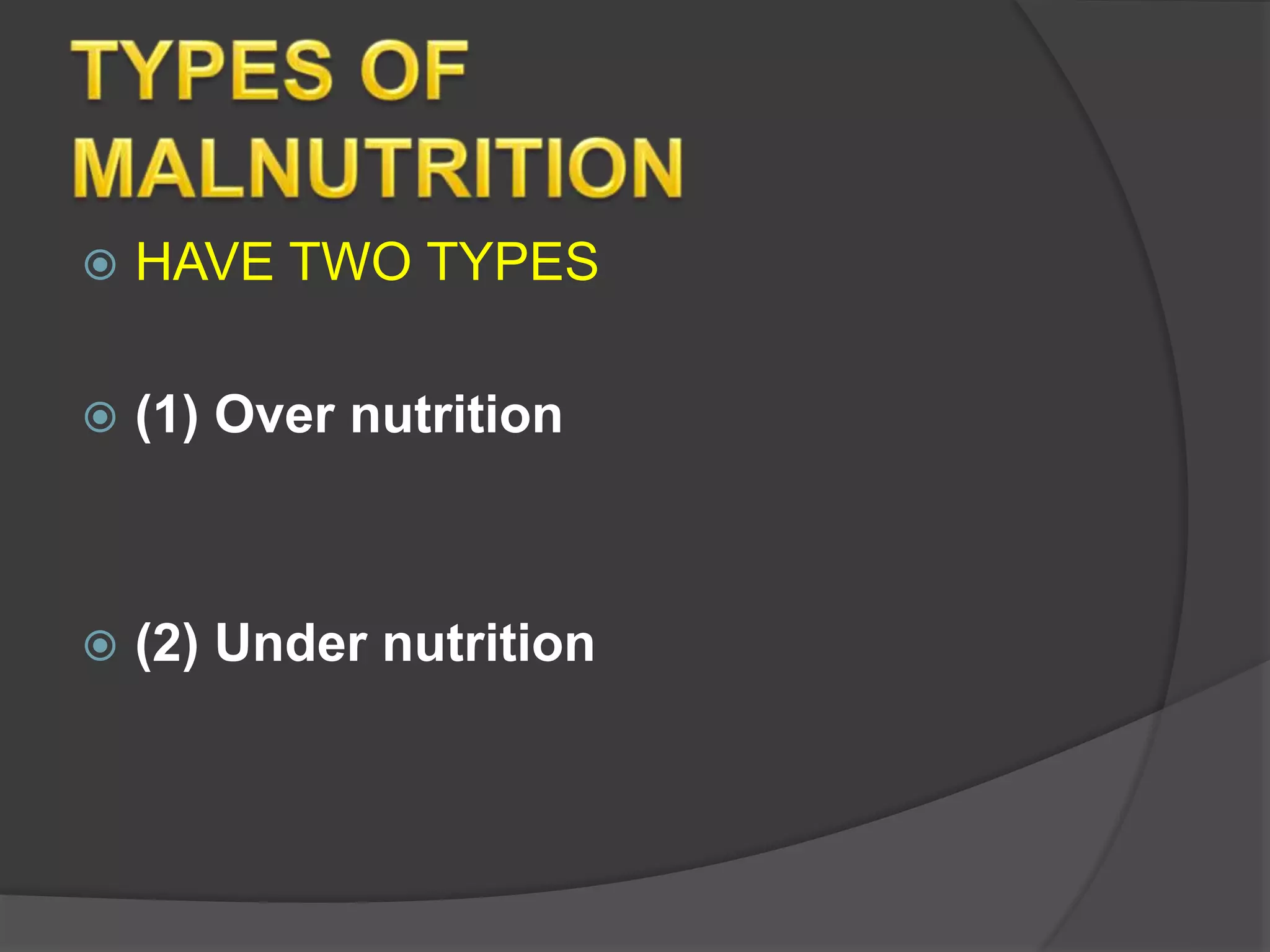 Malnutrition | PPTX