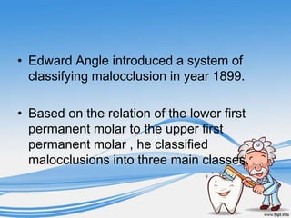 Malocclusion | PPTX