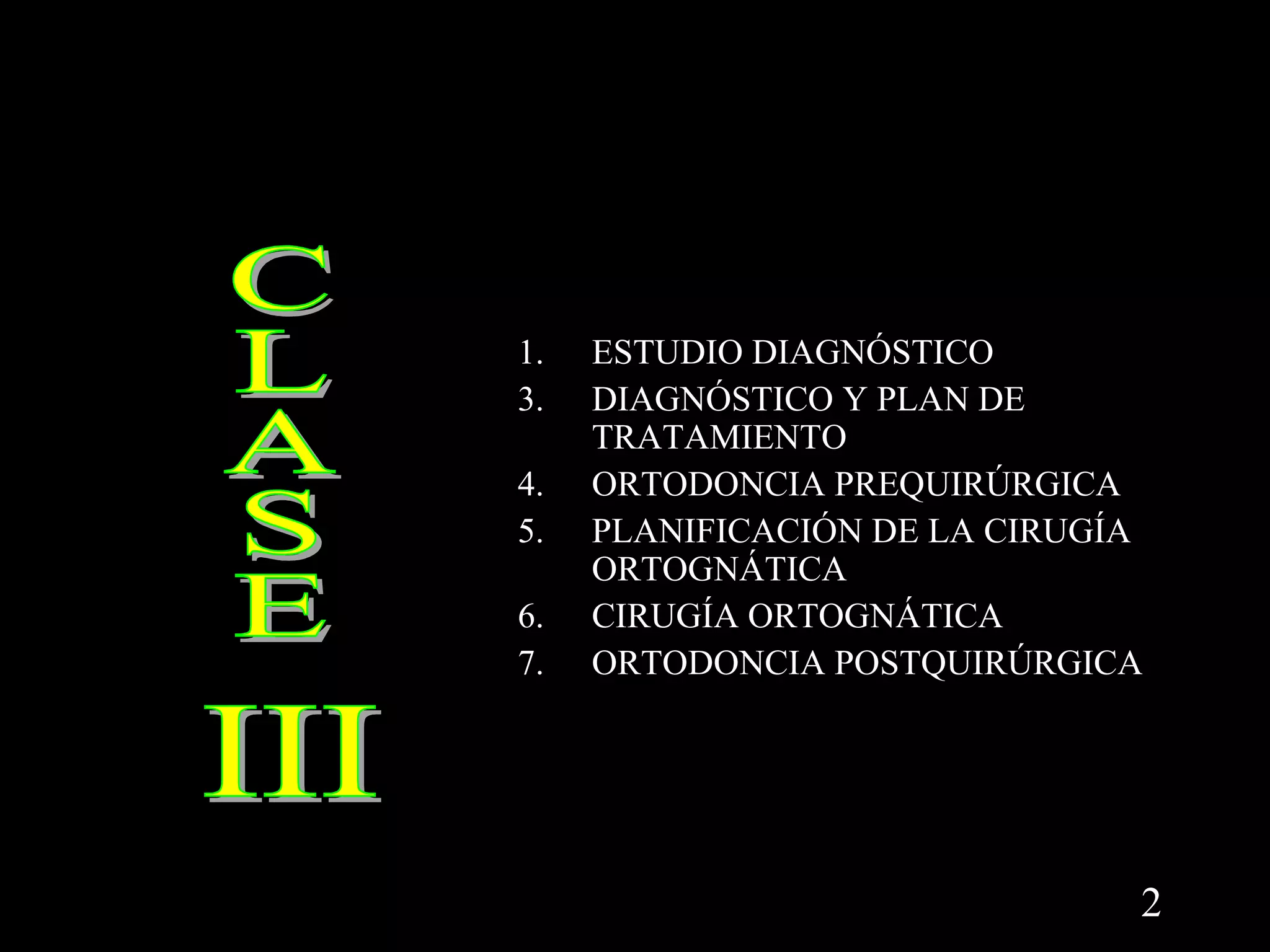 Maloclusiones clase iii | ODP