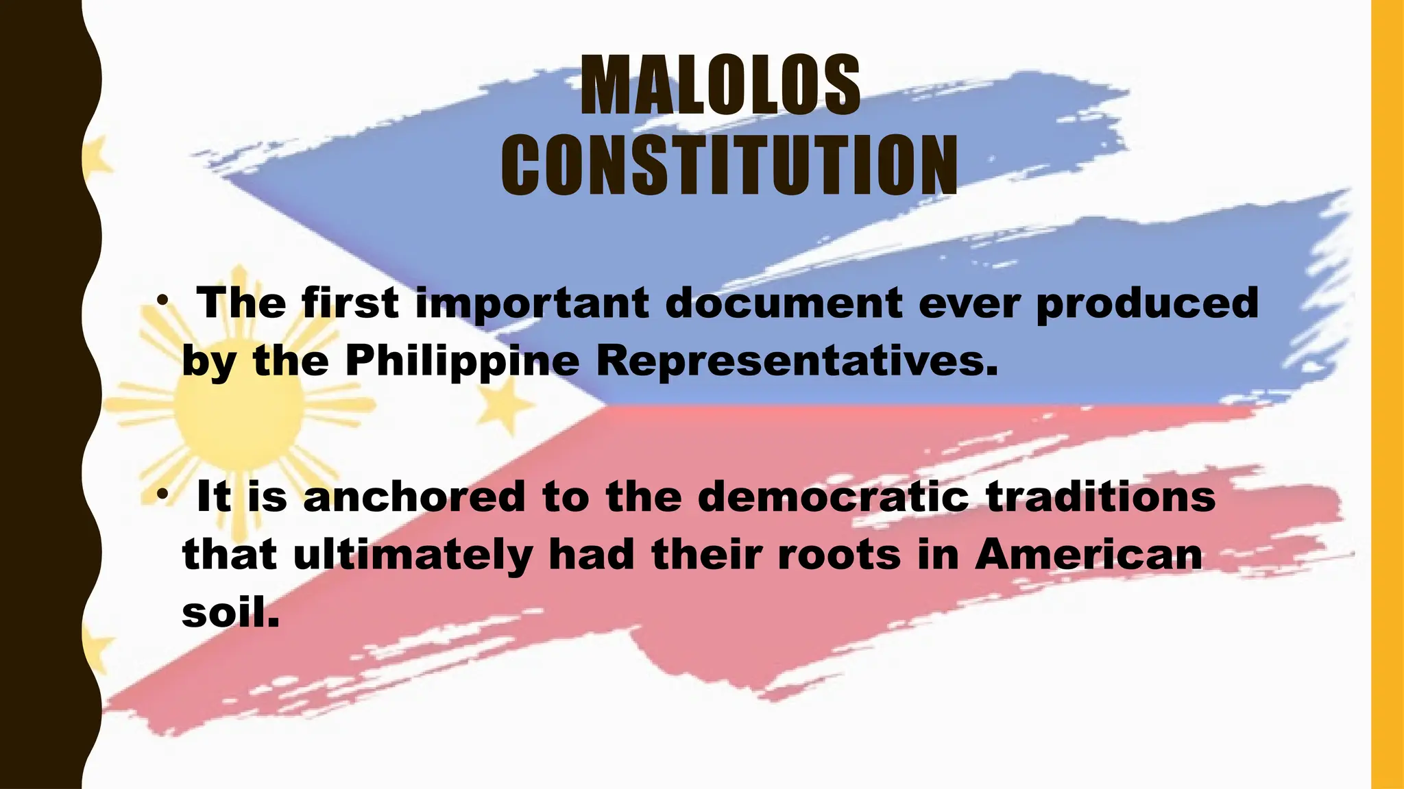A short summary of malolos constitution malolos.pptx