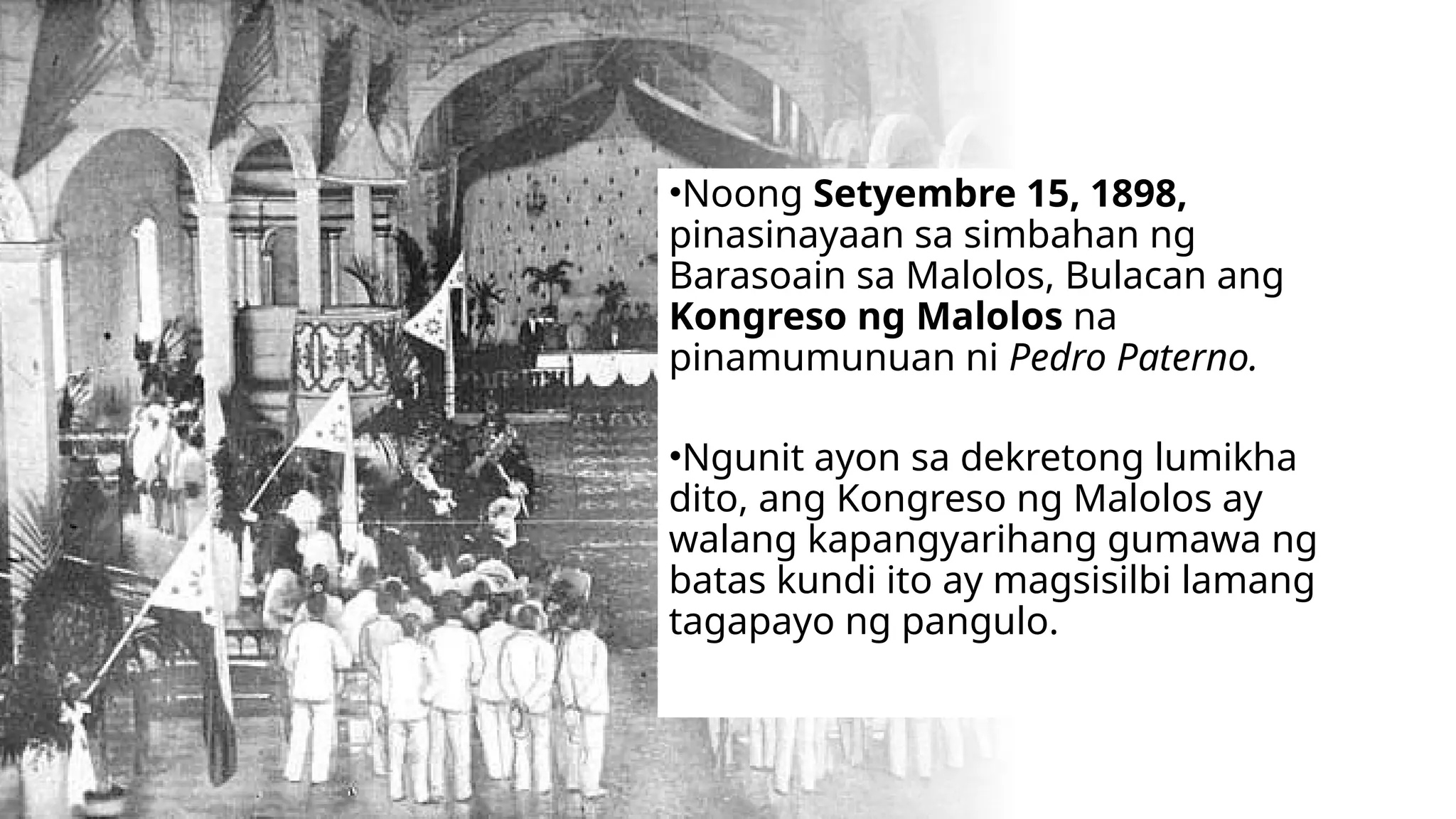 MALOLOS CONSTITUTION - ARALIN PANLIPUNAN | PPTX