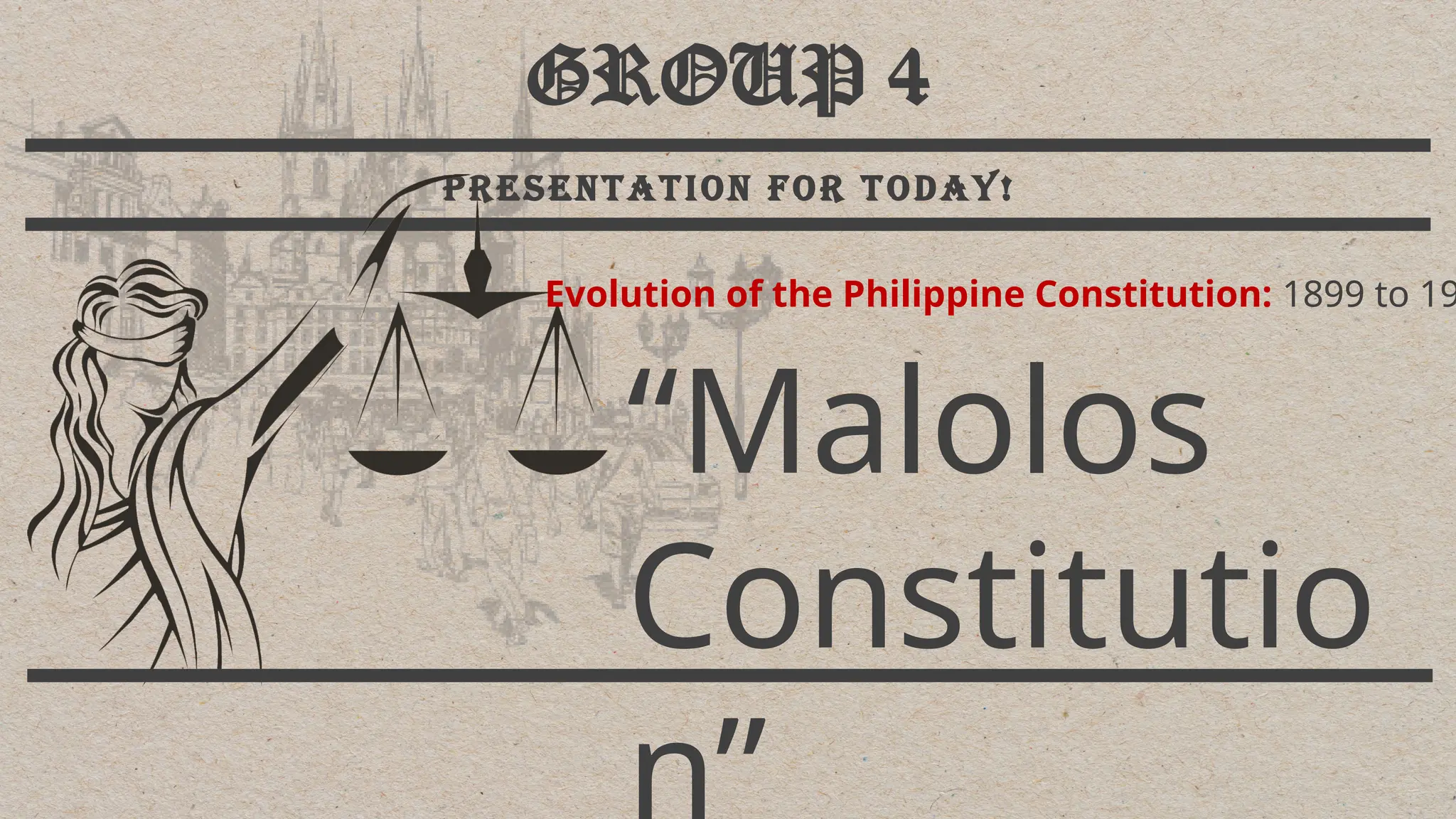 Malolos Constitution, First Republic Constitution of the Philippines | PPTX