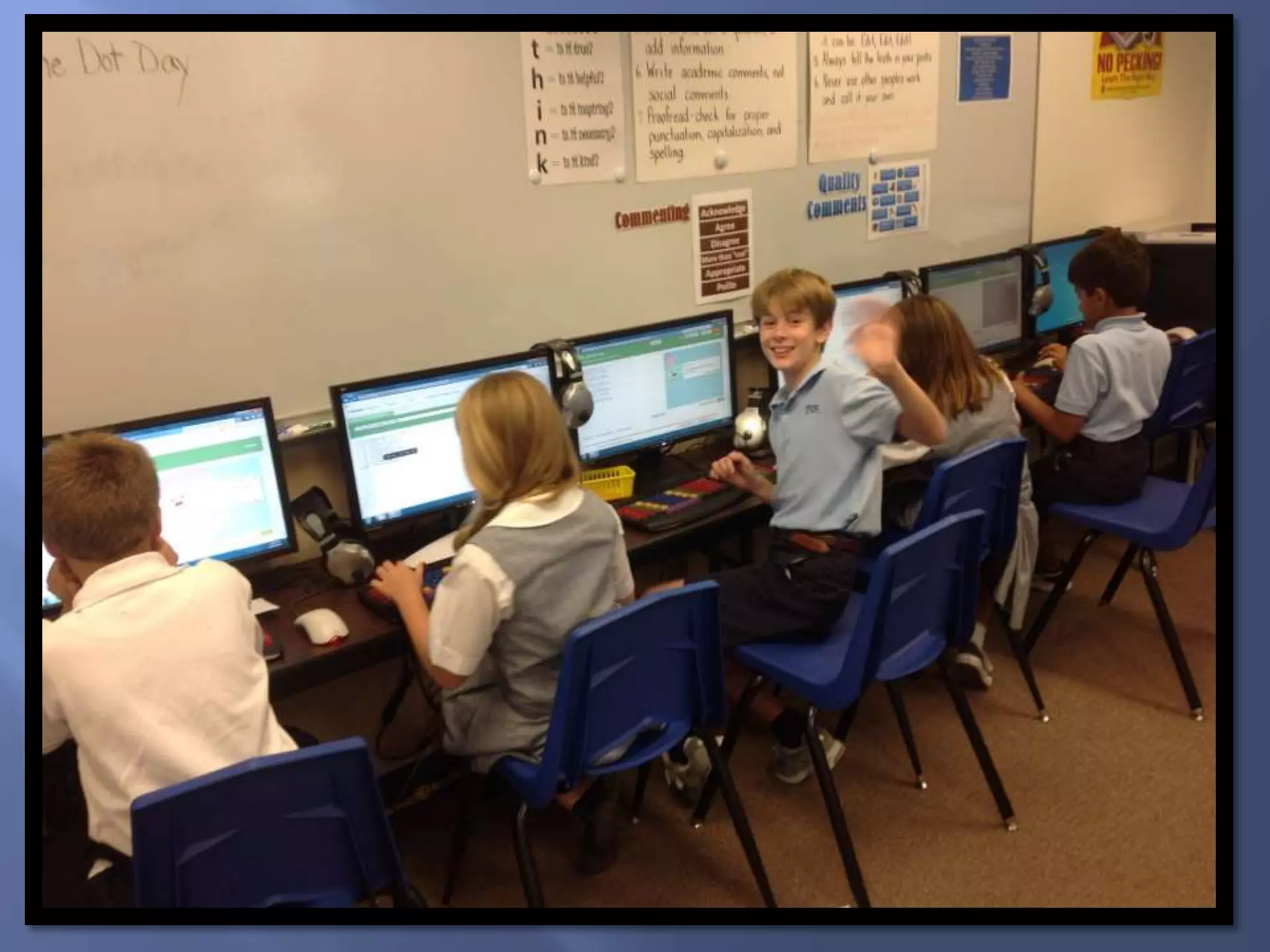Coding with 4th Grade: International Dot Day | PPTX