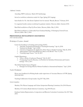 Brian's CV | PDF