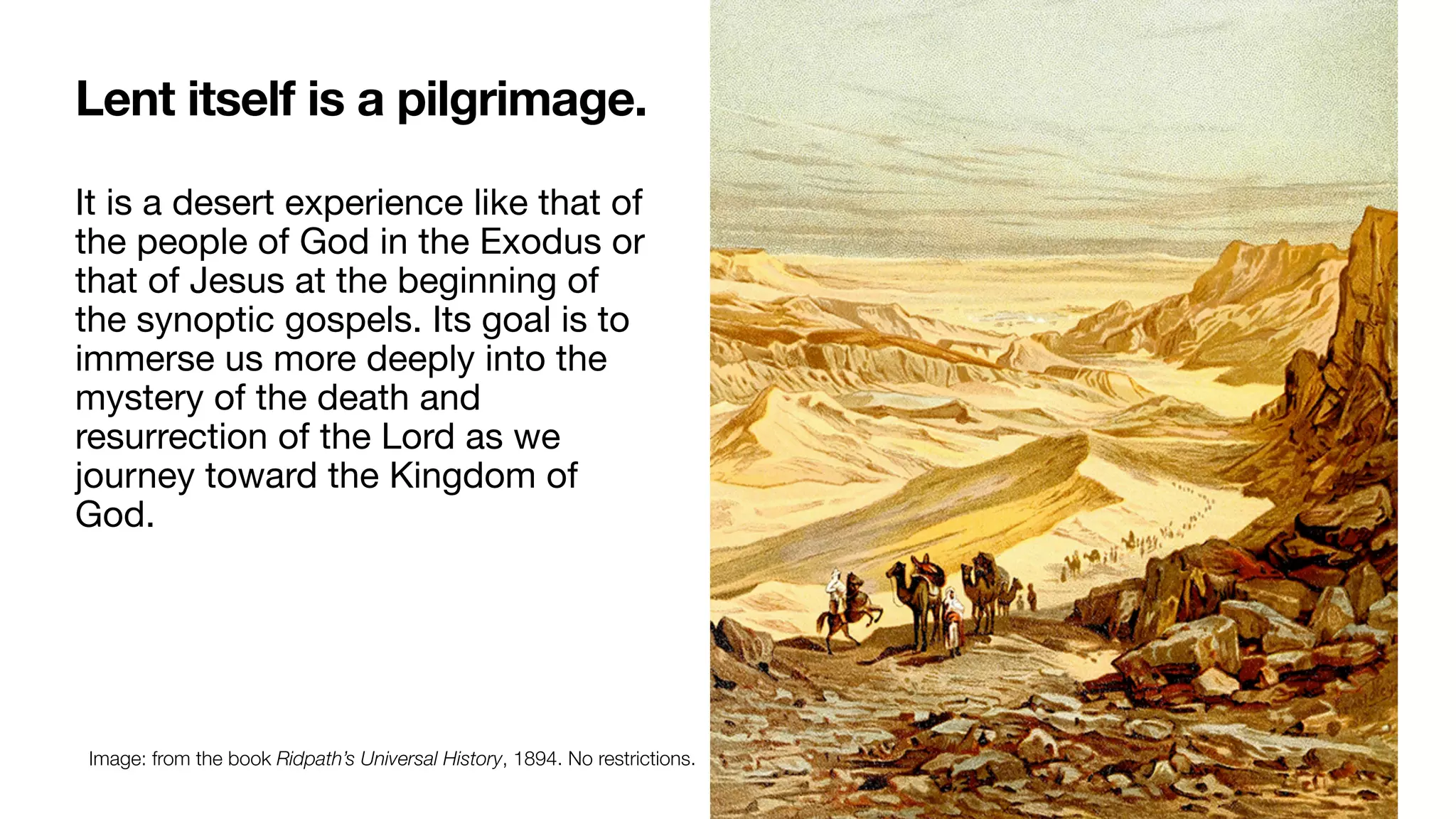 Pilgrimage as a metaphor - reflection | PPT