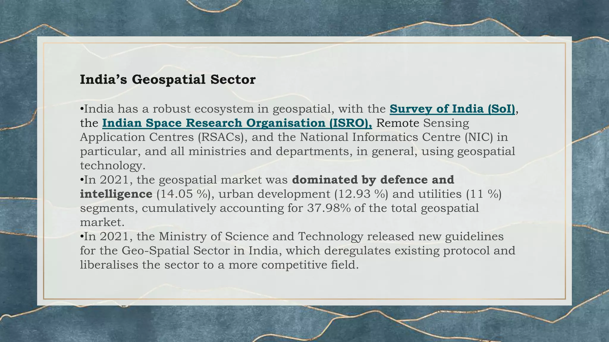 GEOSPATIAL TECHNOLOGY, CONCEPT, TECHNIQUES AND ITS COMPONENTS. pptx | PPTX