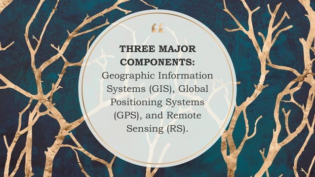 GEOSPATIAL TECHNOLOGY, CONCEPT, TECHNIQUES AND ITS COMPONENTS. pptx | PPT