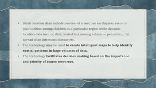 GEOSPATIAL TECHNOLOGY, CONCEPT, TECHNIQUES AND ITS COMPONENTS. pptx | PPTX