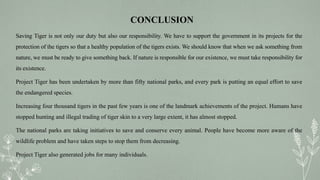 CRITICAL ANALYSIS OF TIGER CONSERVATION IN TELANGANA (Maloth Suresh ...