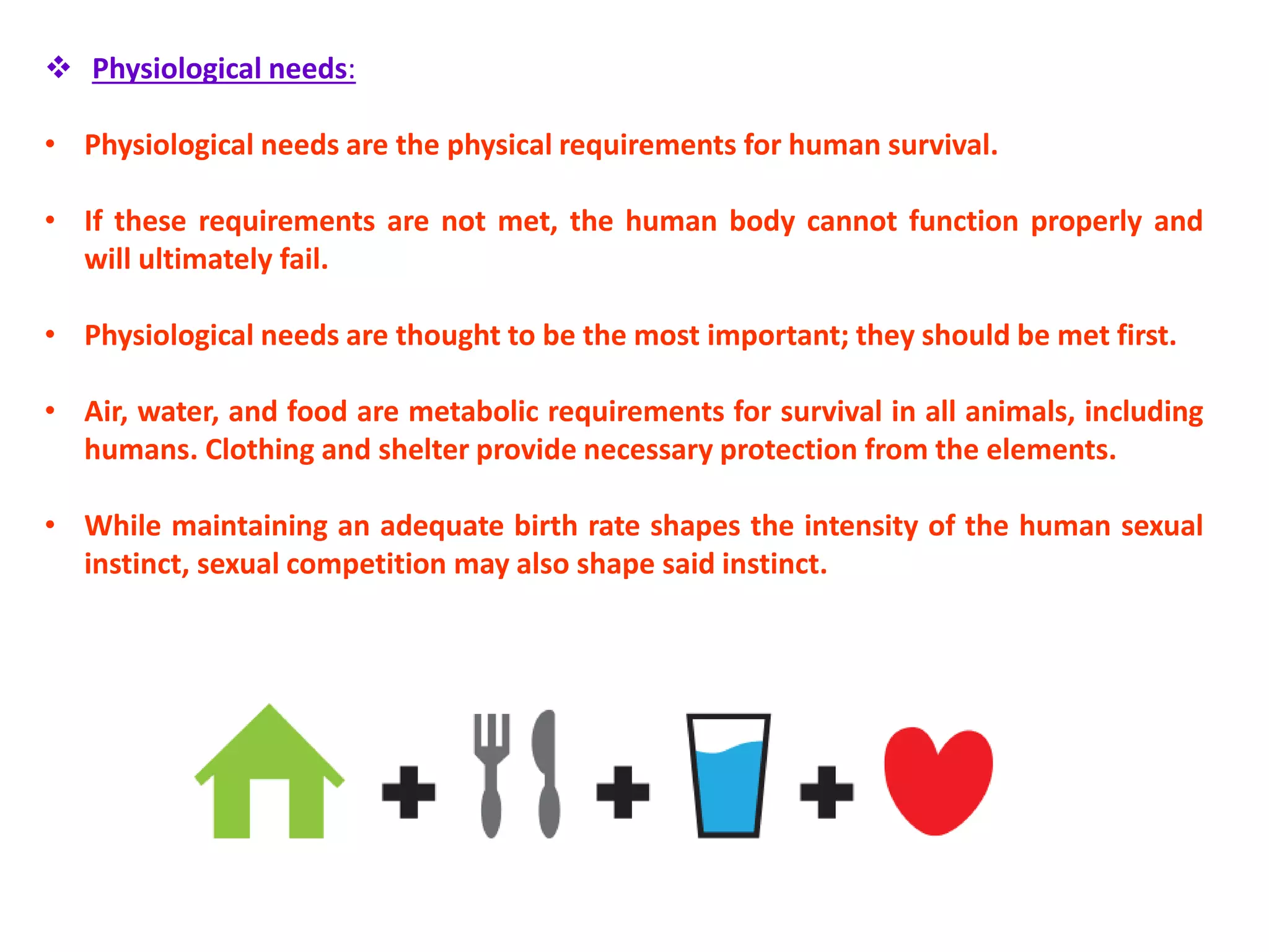 Maslow's Hierarchy of Needs Theory | PPTX