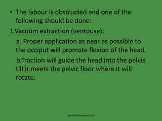 Malposition and malpresentations | PPTX