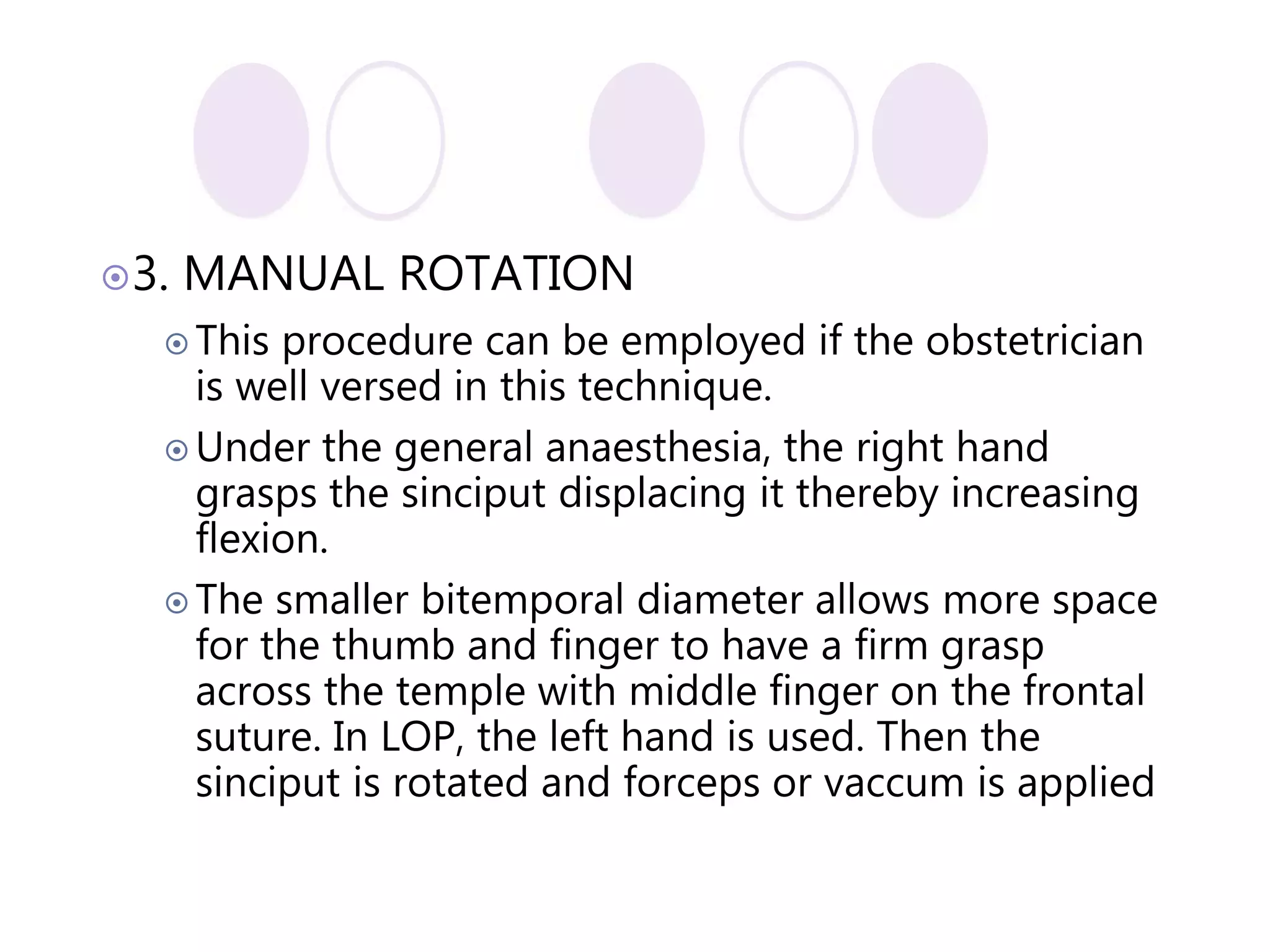 Malposition and malpresentations | PPTX