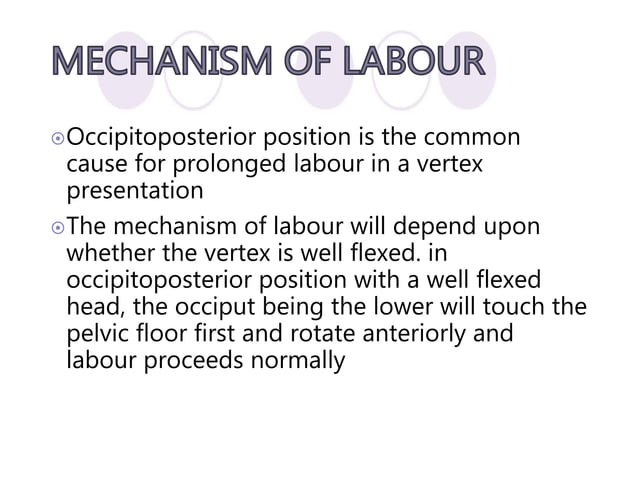 Malposition and malpresentations | PPTX | Pregnancy | Reproductive Health