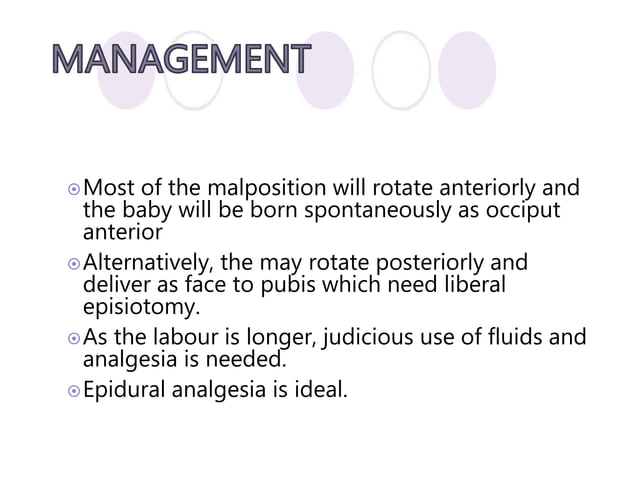 Malposition and malpresentations | PPTX | Pregnancy | Reproductive Health
