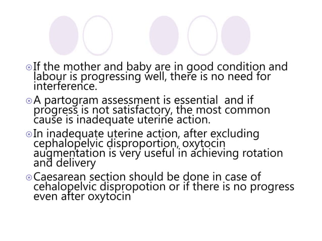 Malposition and malpresentations | PPTX | Pregnancy | Reproductive Health