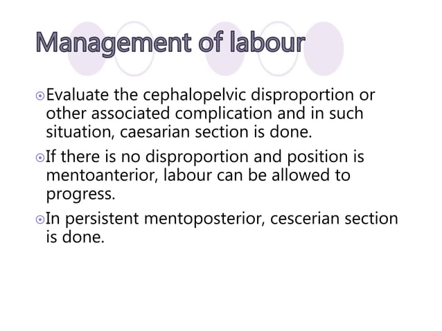 Malposition and malpresentations | PPTX | Pregnancy | Reproductive Health