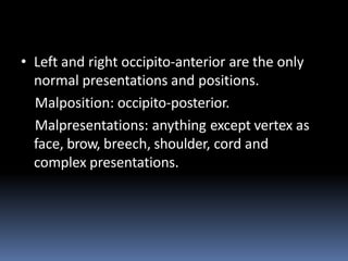 Malposition & Malpresentation.pptx