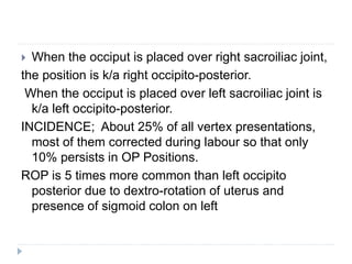 Malpositions | PPTX