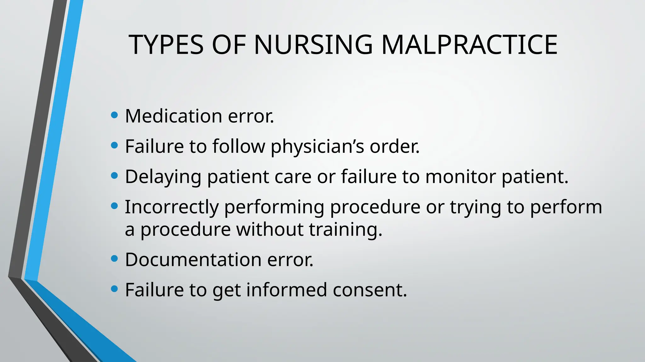 MALPRACTICE AND NEGLIGENCE IN NURSING.pptx