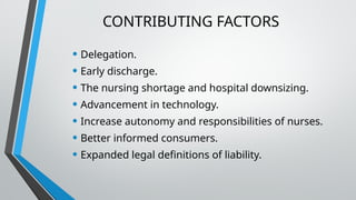 MALPRACTICE AND NEGLIGENCE IN NURSING.pptx