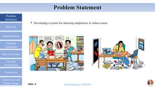 Malpractice Detection Using Computer Vision | PPTX