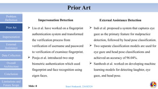 Malpractice Detection Using Computer Vision | PPTX