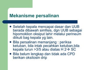 Malpresentasi dan malposisi | PPT