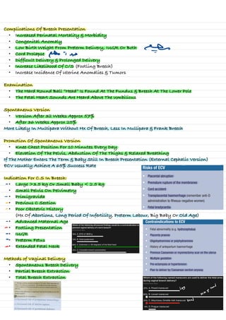MALPRESENTATION (Obstetrics and gynaecology).pdf