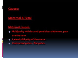 malpresentation and malposition ....pptx