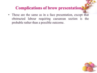 Malpresentations | PPTX