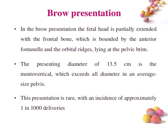 Brow Presentation Diameter