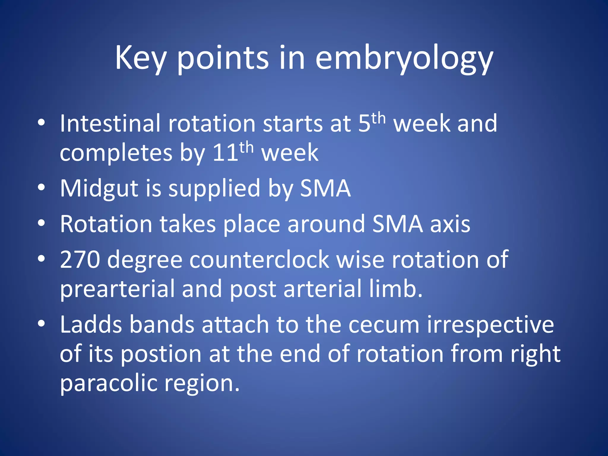 Malrotation of gut | PPTX