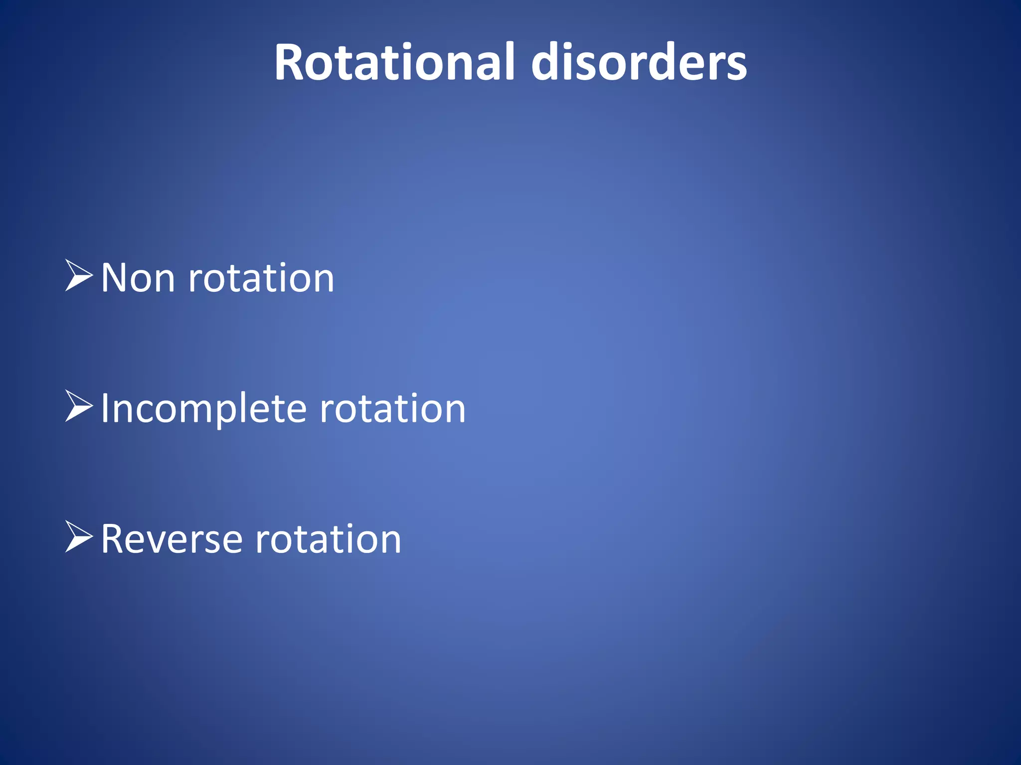 Malrotation of gut | PPTX