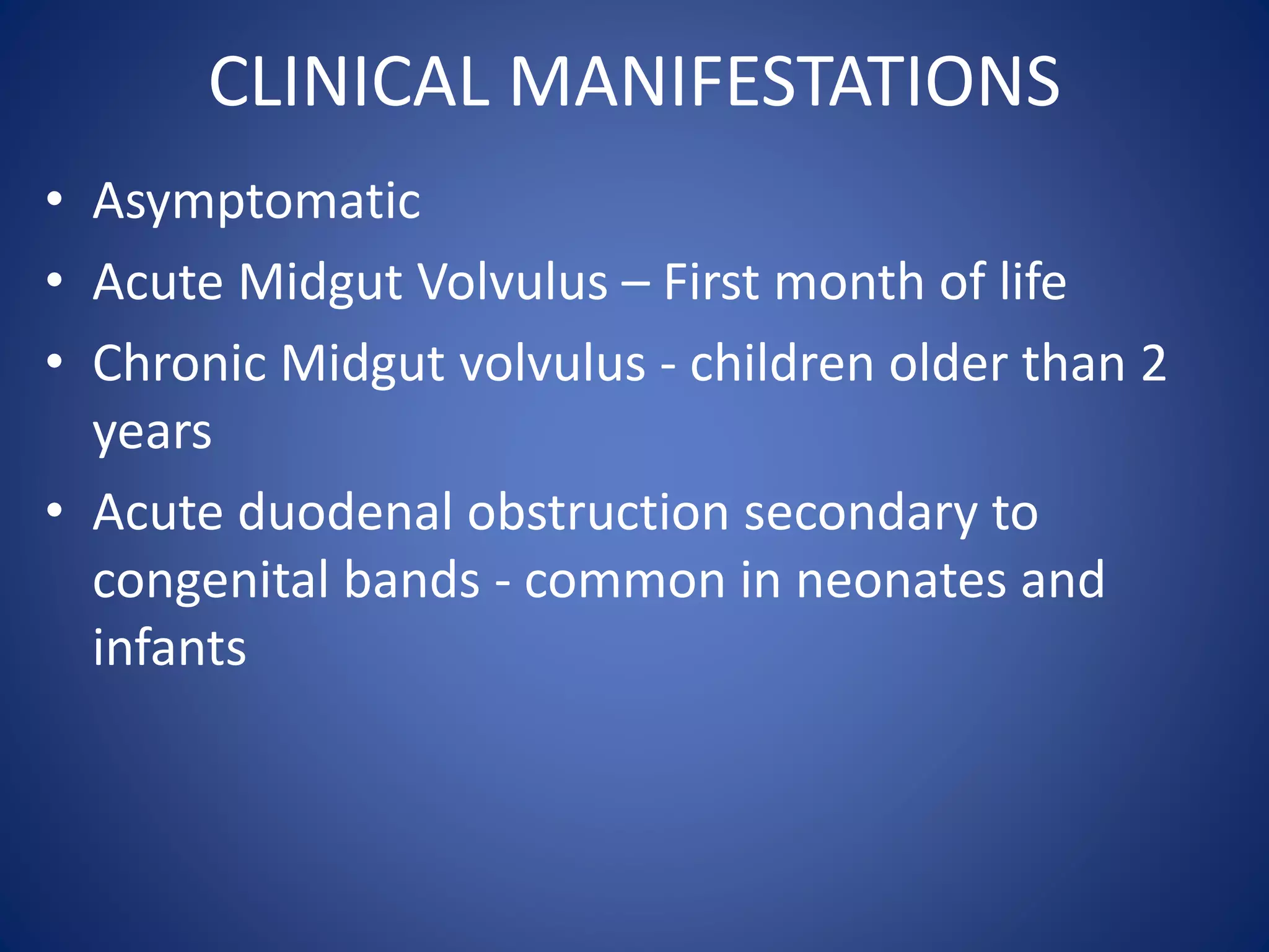 Malrotation of gut | PPTX