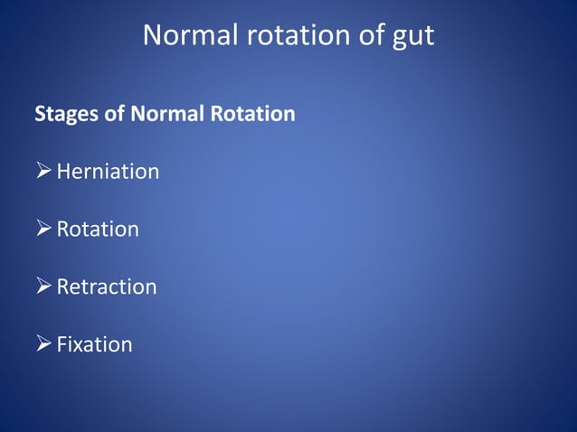 Malrotation of gut | PPTX | Digestive Disorders | Diseases and Conditions