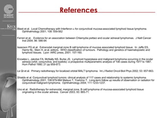 Conjunctival MALT Lymphoma | PPT