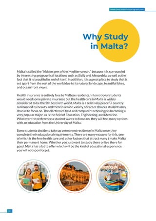 Study in Malta | PDF