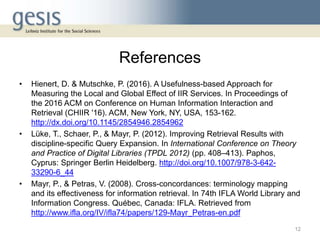 Measuring the usefulness of Knowledge Organization Systems in ...