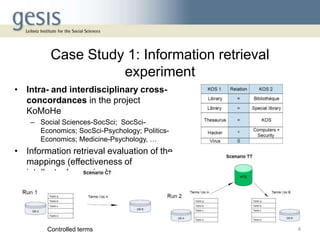 Measuring the usefulness of Knowledge Organization Systems in Information Retrieval applications ...