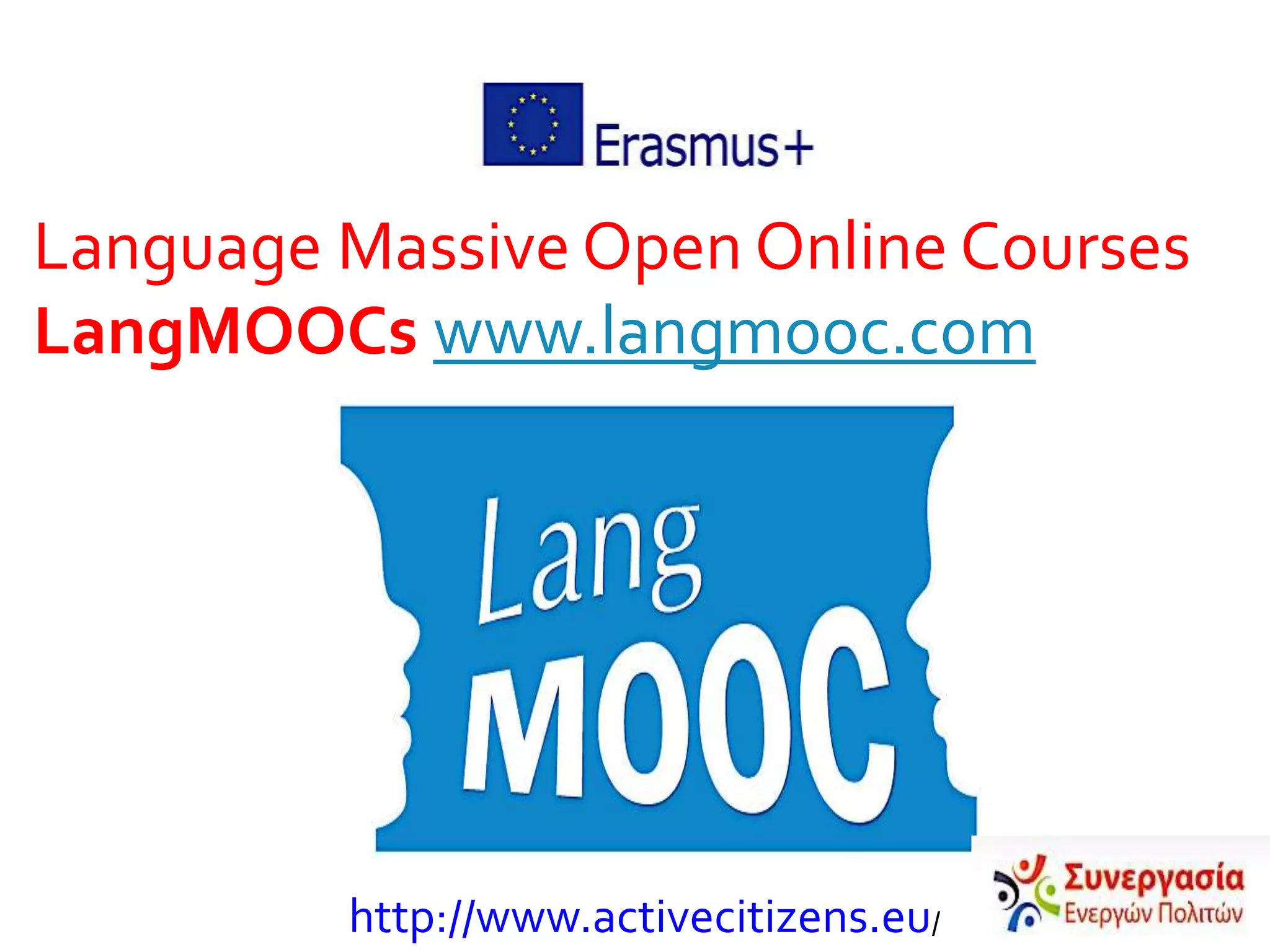 Language Literacy & MOOCs | PPT