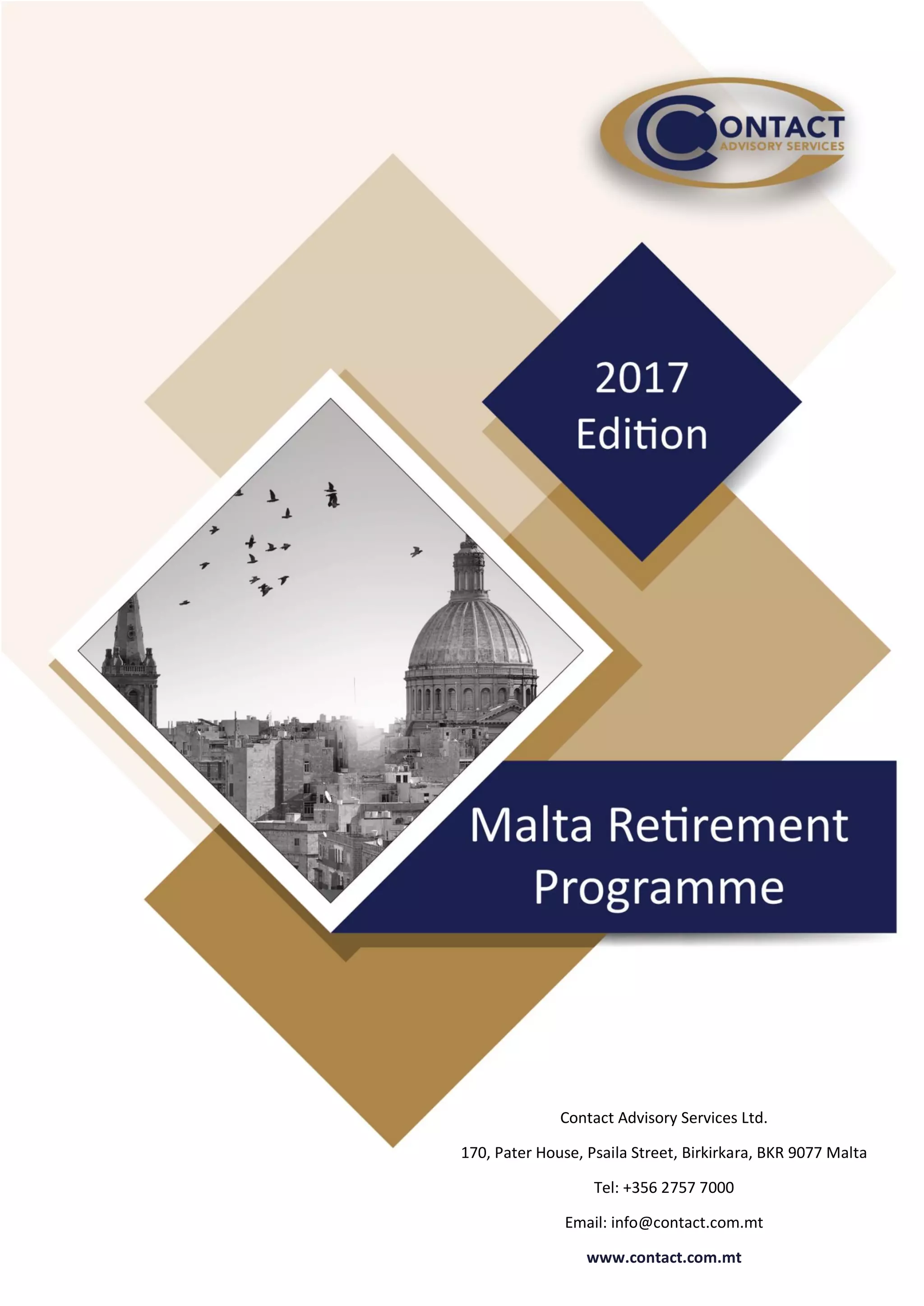 Malta retirement programme | PDF