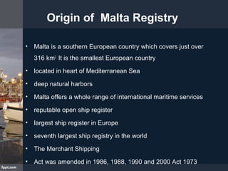 Malta ship registry | PPT