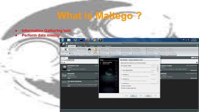 OSINT Tool - Reconnaissance with Maltego | PPTX