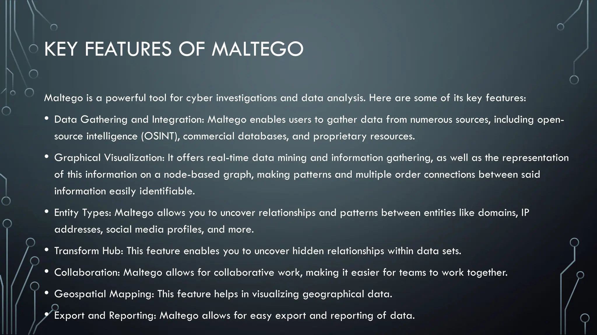 maltego ppt.pptx maltego ppt is based on cyber security | PPTX
