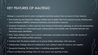 maltego ppt.pptx maltego ppt is based on cyber security | PPTX