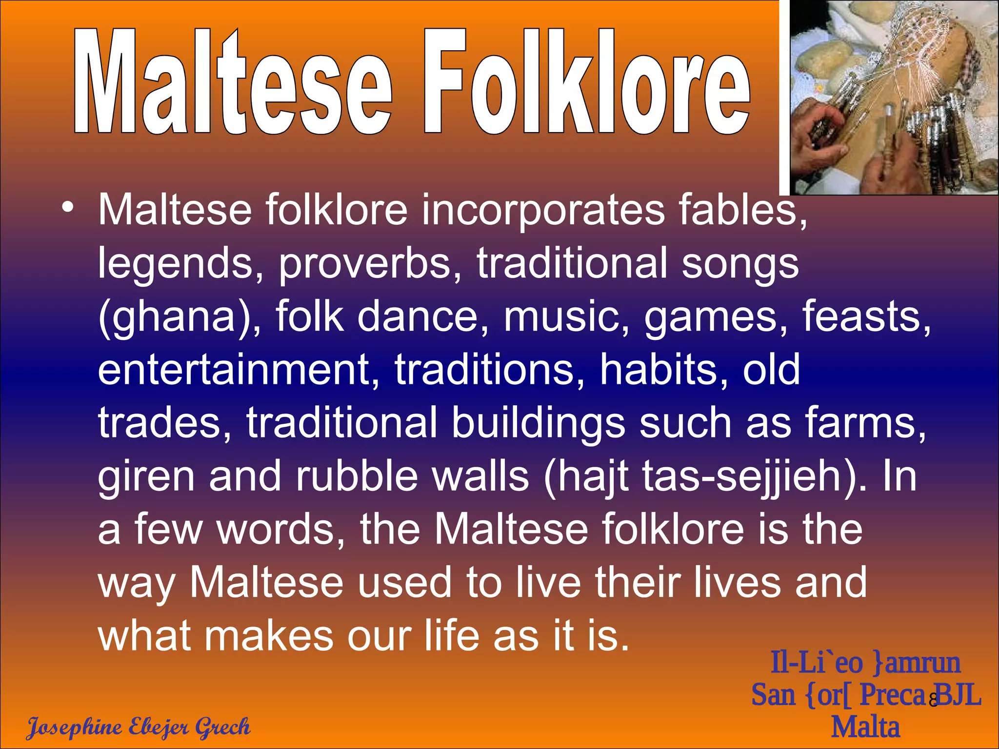 Maltese Folklore | PPT